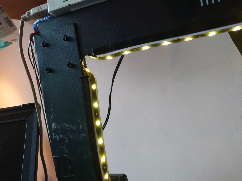 Free 3D file Mounting for LED strip for Wi3 printers and clones・Model ...