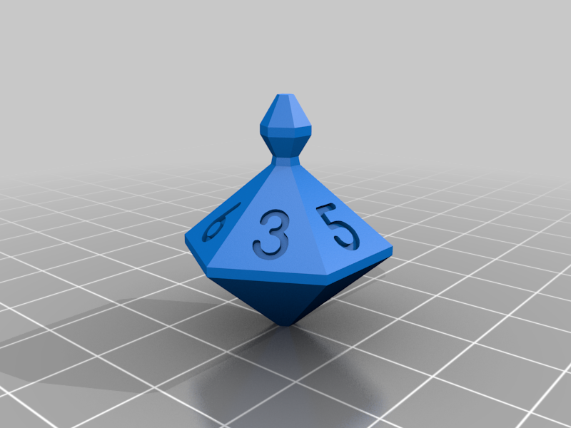 Free 3D file Spinner Die/Dice d6・3D print object to download・Cults