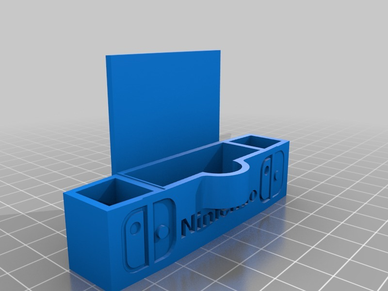 Fichier 3D gratuit Support mural pour Nintendo Switch Joycon Grip ...