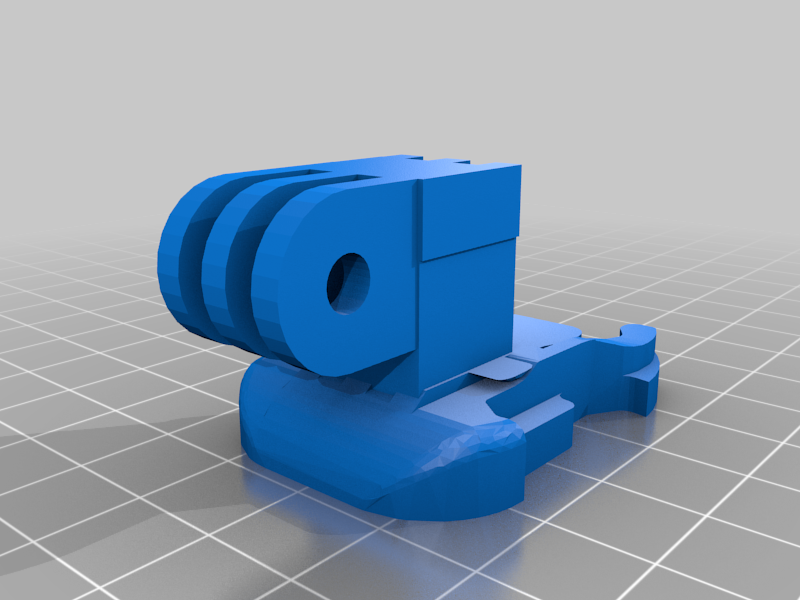 Free 3D file Action cam chest clip 📷・Template to download and 3D print ...