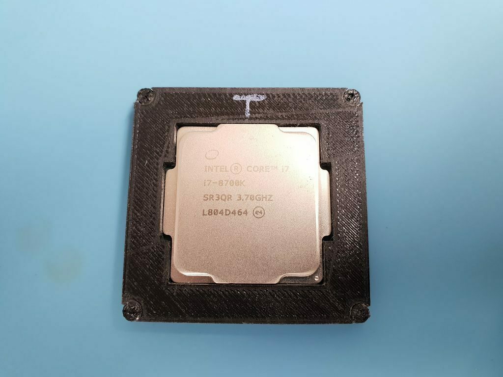 Archivo 3D gratis Intel delid IHS herramienta de realineación・Modelo de ...