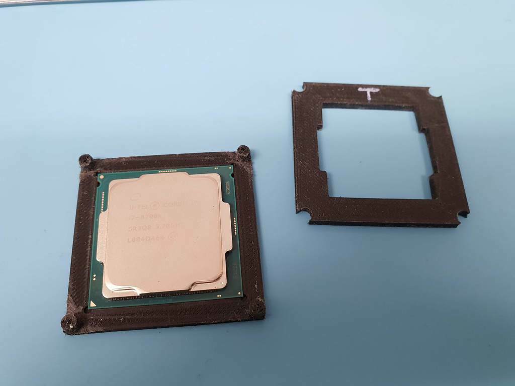 Archivo 3D gratis Intel delid IHS herramienta de realineación・Modelo de ...