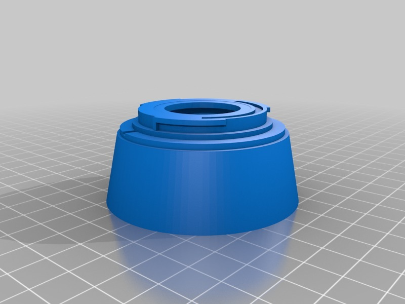 Free 3D file M42 to EF-M adapter・3D print model to download・Cults