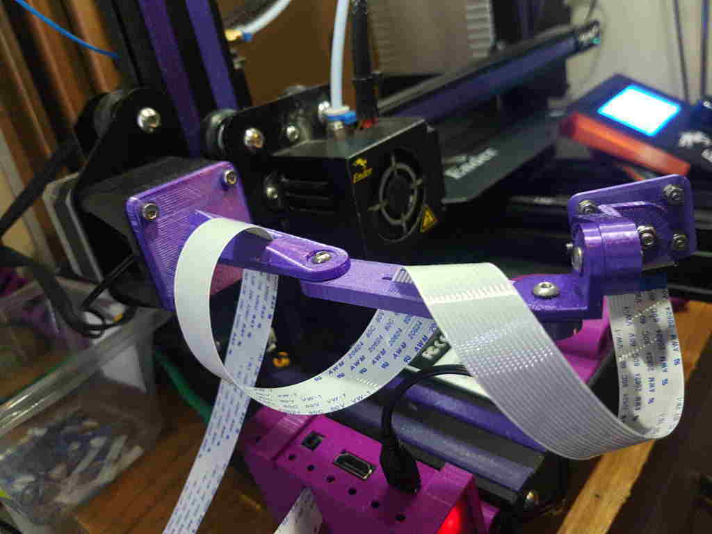 Бесплатный 3D файл Ender 3 PiCam Gantry Mount・Модель 3D-принтера для ...