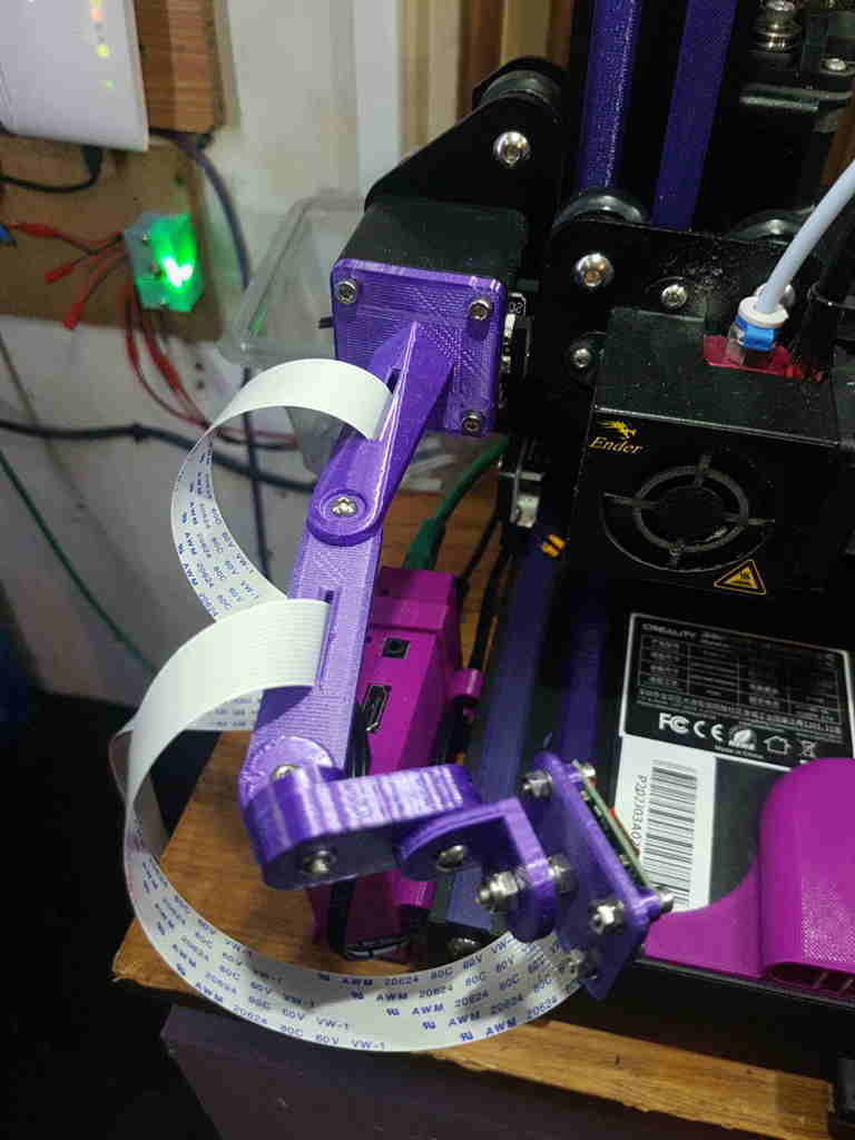 Бесплатный 3D файл Ender 3 PiCam Gantry Mount・Модель 3D-принтера для ...