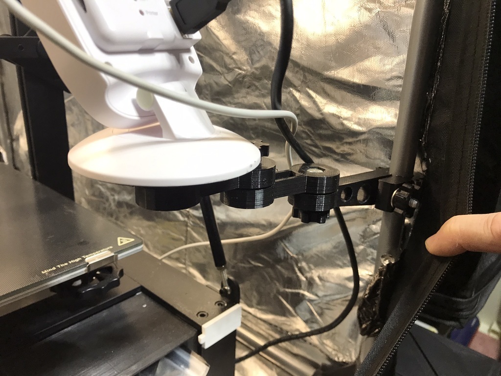 3D file Beagle Mintion Articulating arm Camera Mount for Enclosers 💪・3D ...