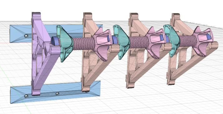 Free 3D file Upgrade Spoolholder Axis on French Cleat・3D printer design ...