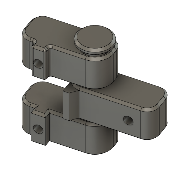 Free 3D file Enclosed Print in Place Hinge for 20x20 Extrusions・3D ...