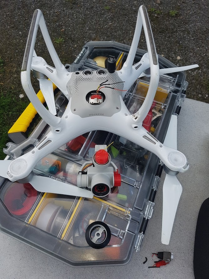 Free 3D file DJI Phantom 4 Pro - FPV Racing Version 📷・3D print design ...