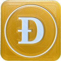 Archivo STL gratis POSAVASOS DOGECOIN・Plan de impresión en 3D para ...