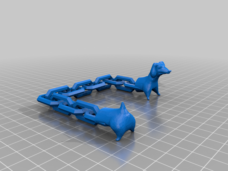 Free 3D file Chain Animals・3D printing template to download・Cults