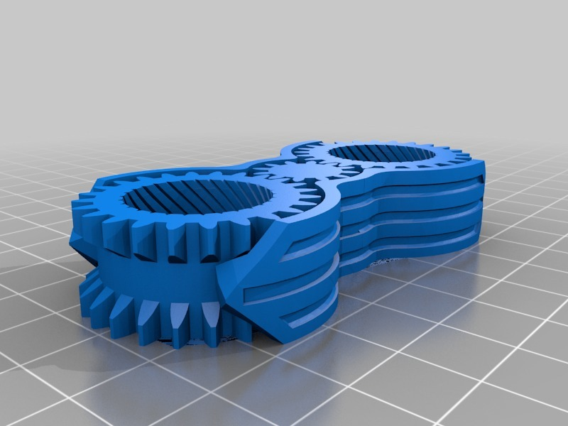 Free 3D file thumb twiddler with gears・3D printer design to download・Cults