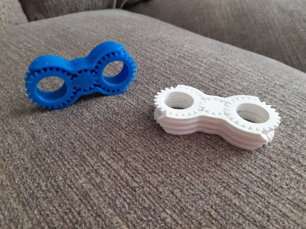Free 3D file thumb twiddler with gears・3D printer design to download・Cults