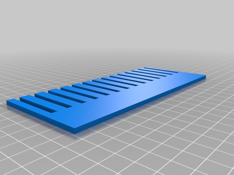 Free 3D file Reef tank Overflow Comb 🪖・3D printing idea to download・Cults