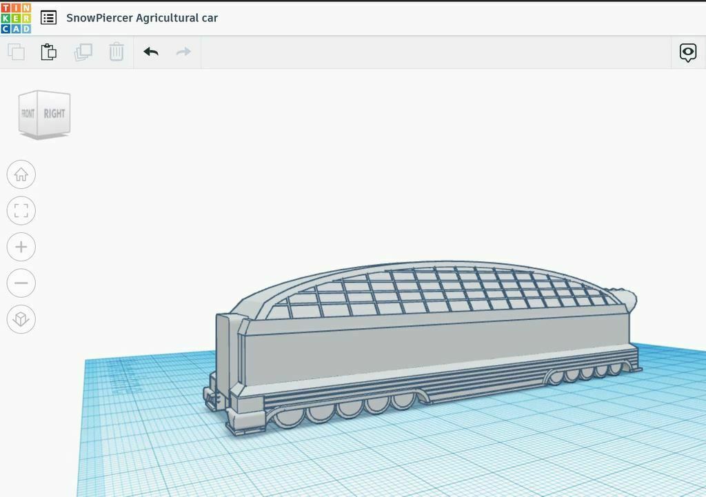 Free 3D file Agricultural Class car for SnowPiercer・3D print object to ...