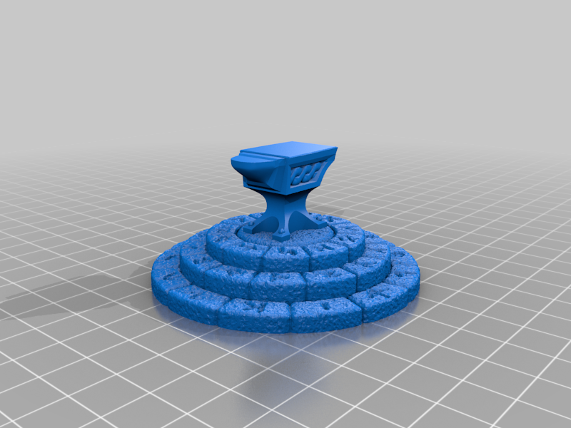 Free 3D file Runic Anvil・3D printer model to download・Cults