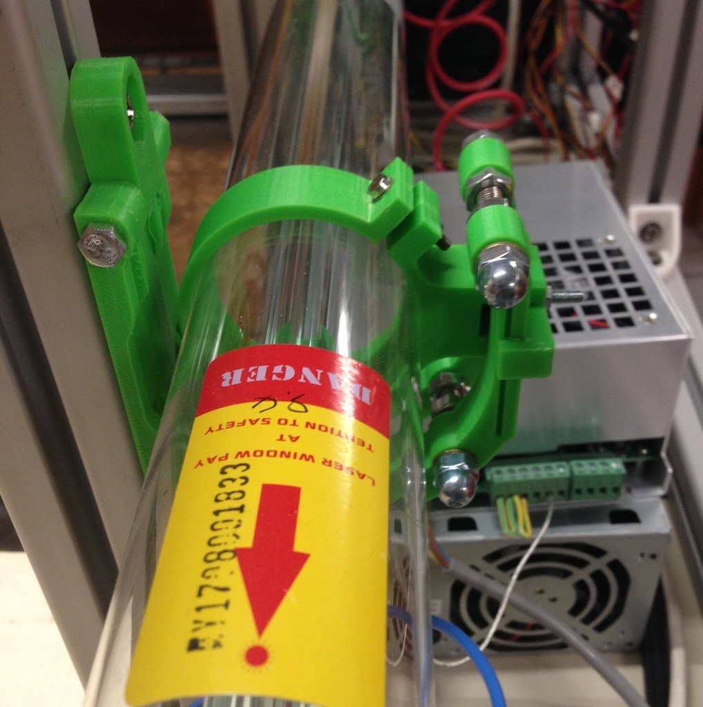 Free 3D file Laser Tube Mount for Aluminium Profiles・3D print design to ...