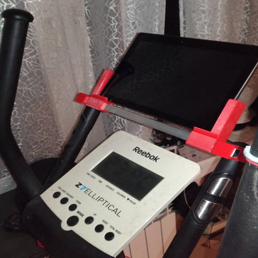 Free 3D file Cross trainer tablet mount・3D printable model to download ...