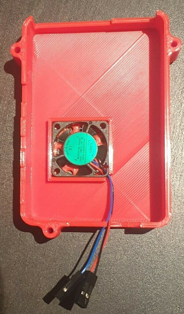 Free 3D file Raspberry Pi 4 Case with fan and Pi TV Hat 🎩・3D printable ...