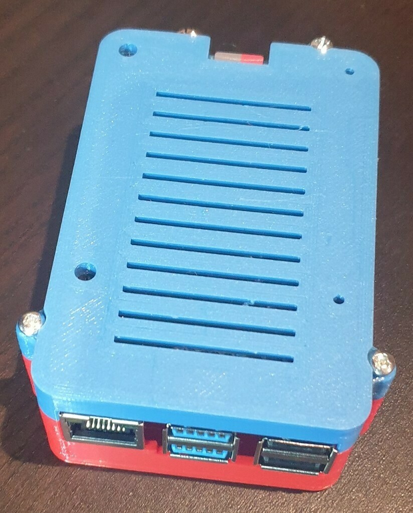 Free 3D file Raspberry Pi 4 Case with fan and Pi TV Hat 🎩・3D printable ...