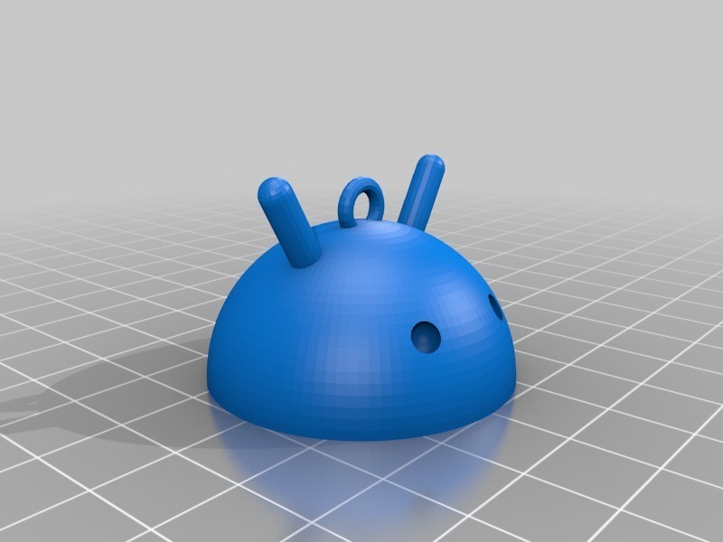 Free 3D file Android Head Keychain・3D printer model to download・Cults