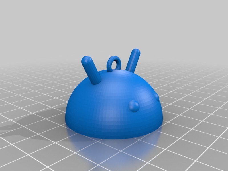 Free 3D file Android Head Keychain・3D printer model to download・Cults