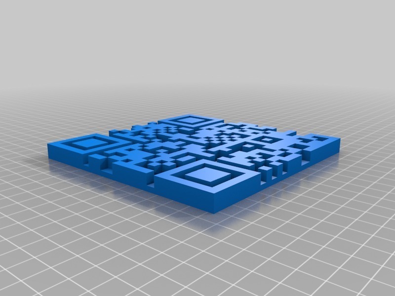 Free 3D file QR Code - Inventer-3D website・3D printer design to ...