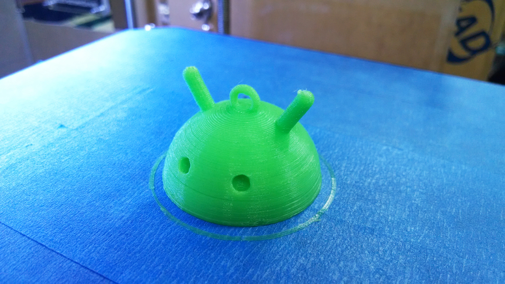 Free 3D file Android Head Keychain・3D printer model to download・Cults
