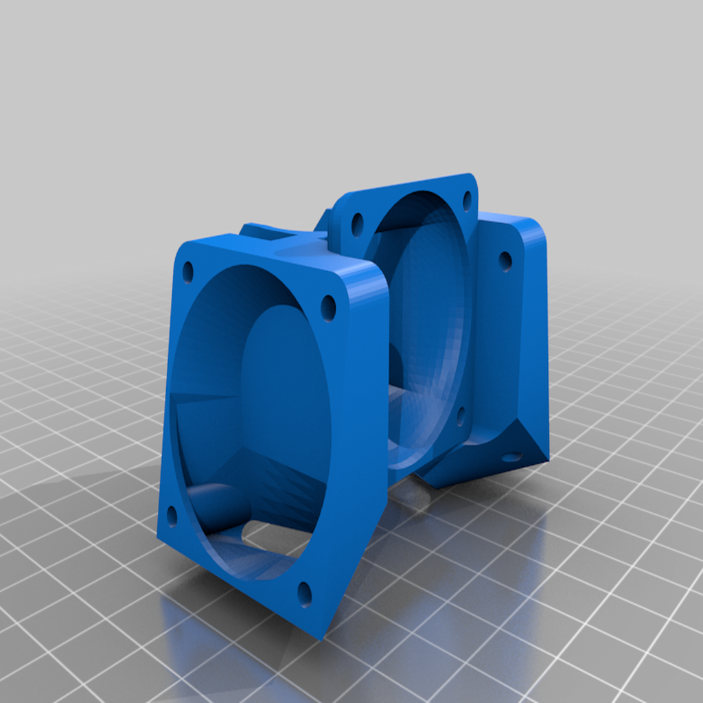 Free 3D file Tevo Nereus Direct BMG 40mm Triple Fan Duct・3D print model ...