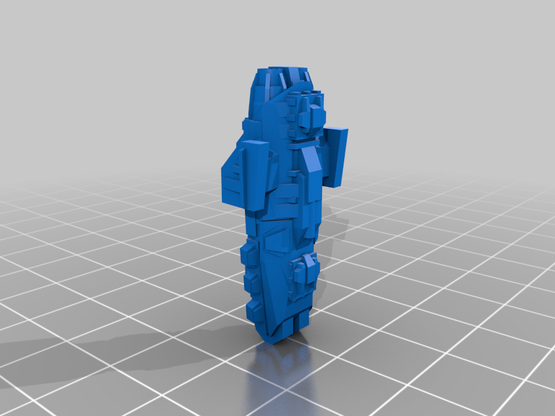 Free OBJ file LFC Sovereign class corvettes・3D print model to download ...