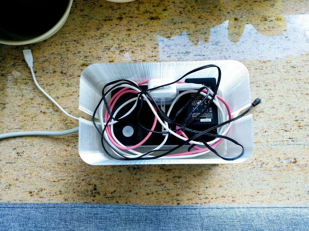 Free 3D file Cable Box 🔌・3D print model to download・Cults