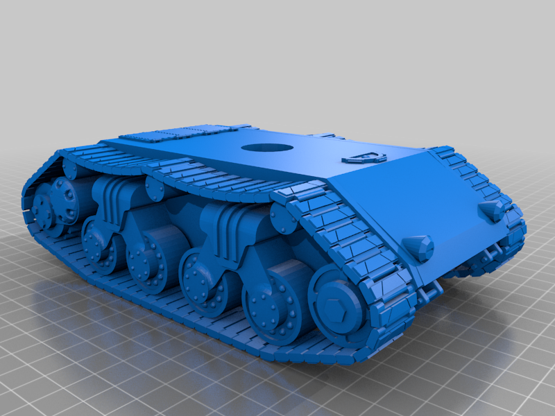 Free 3D file X-450 prototype tank destroyer・3D printable design to ...