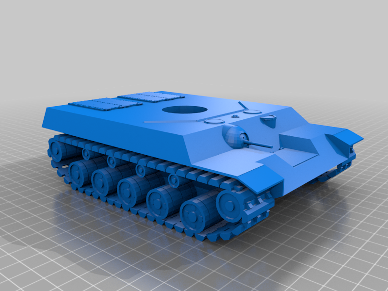 Free 3D file prototype X-300 heavy tank・Design to download and 3D print ...