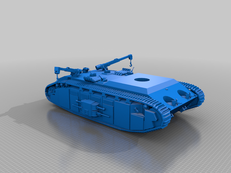 Free 3D file behemoth class recovery tank・3D printer model to download ...