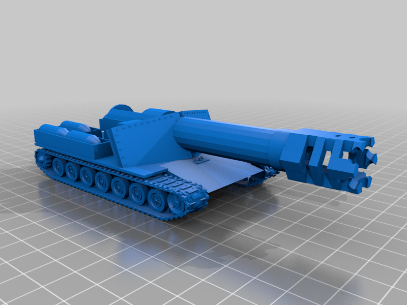 Free 3D file unknown tank destroyer prototype・3D printer design to ...