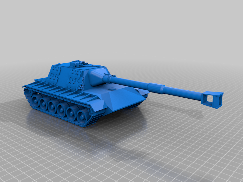 Free 3D file Prototype heavy tank destroyer・3D print design to download ...