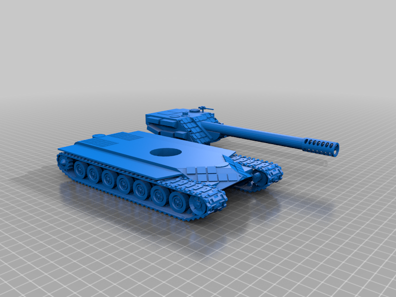 Free 3D file foxtrot class super heavy tank・3D print design to download ...