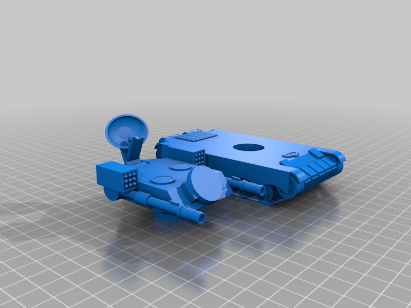 Free 3D file object 808 anti-air tank・Template to download and 3D print ...