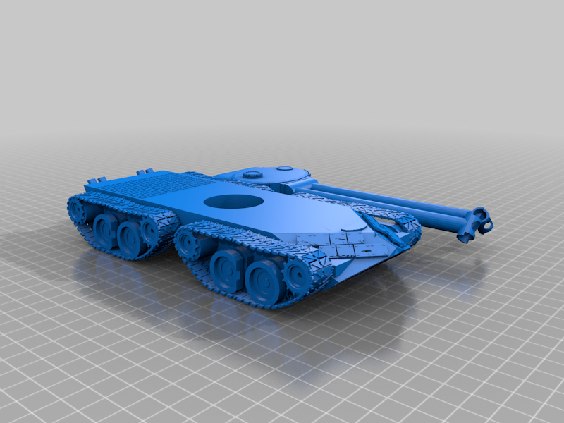 Free 3D file vk-360 (k) heavy tank・3D printing design to download・Cults