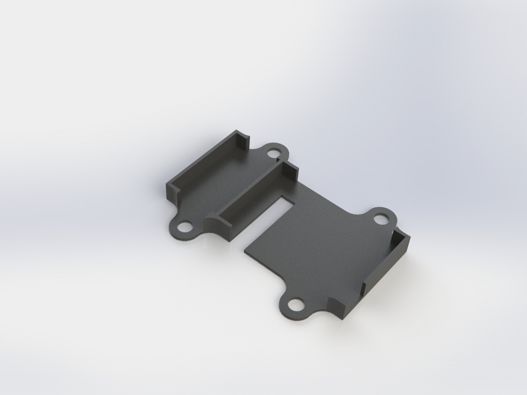 Free 3D file TBS TX and FRSKY RX mount・3D printing template to download ...