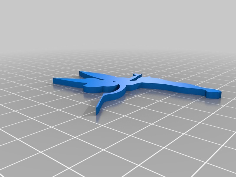 Free STL file Tinkerbell Silhouette・3D printable object to download・Cults