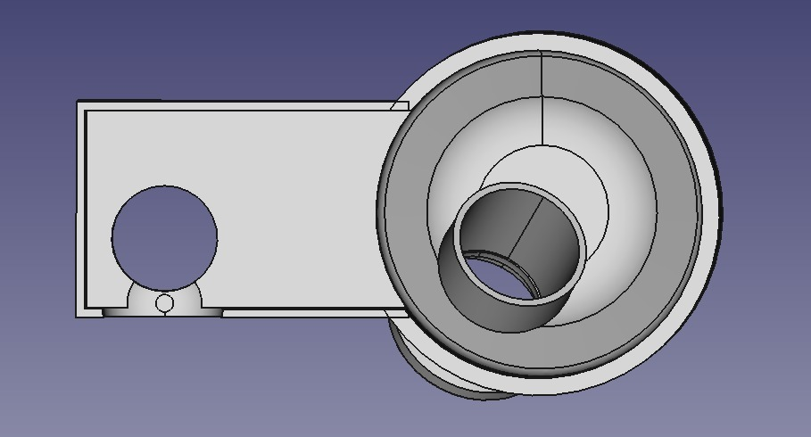 Free 3D file Door Peep Hole CSI camera Enclosure with Wide angle lens ...