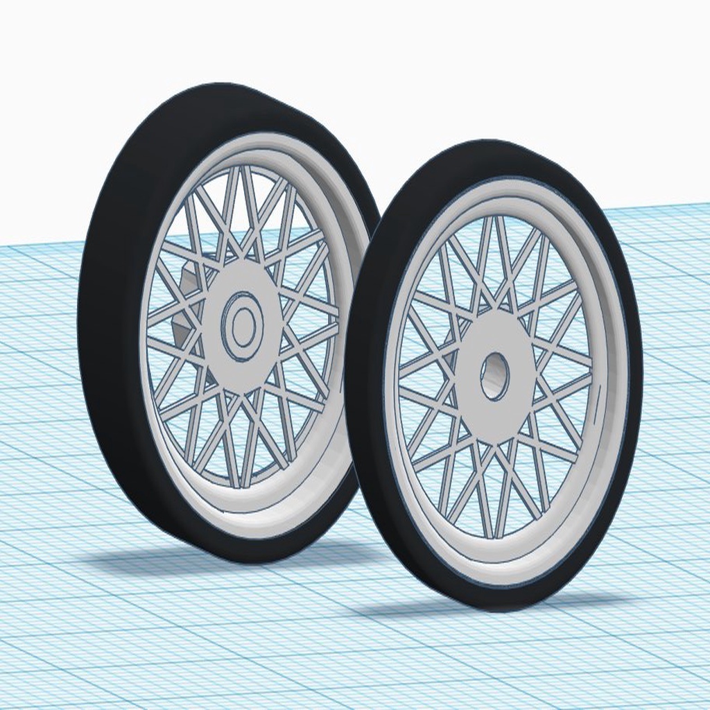 Free 3D file DR!FT - Rims and Tyres・3D printer model to download・Cults