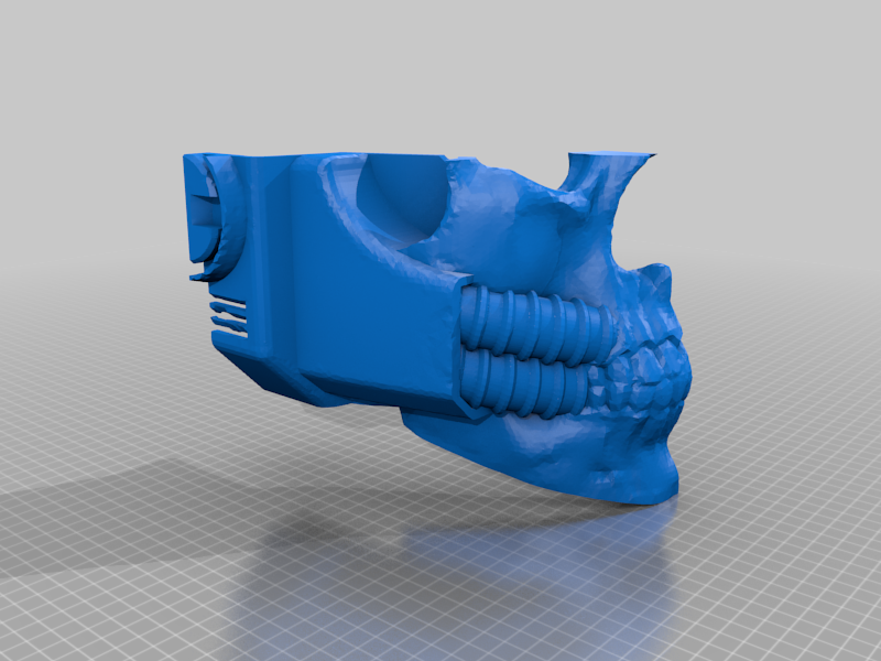 Free 3D file Warhammer 40k Chaplain helmet ⚔・3D printable model to ...
