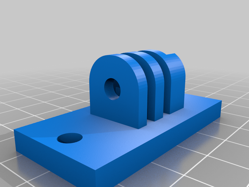 Free 3D file Go Pro mount 5m screw・3D printer design to download・Cults