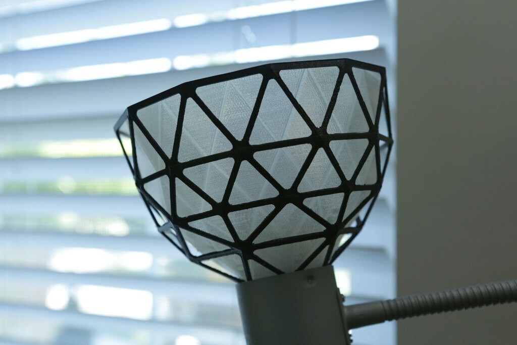 Download free STL file Geodesic Lamp Shade • 3D printer design ・ Cults