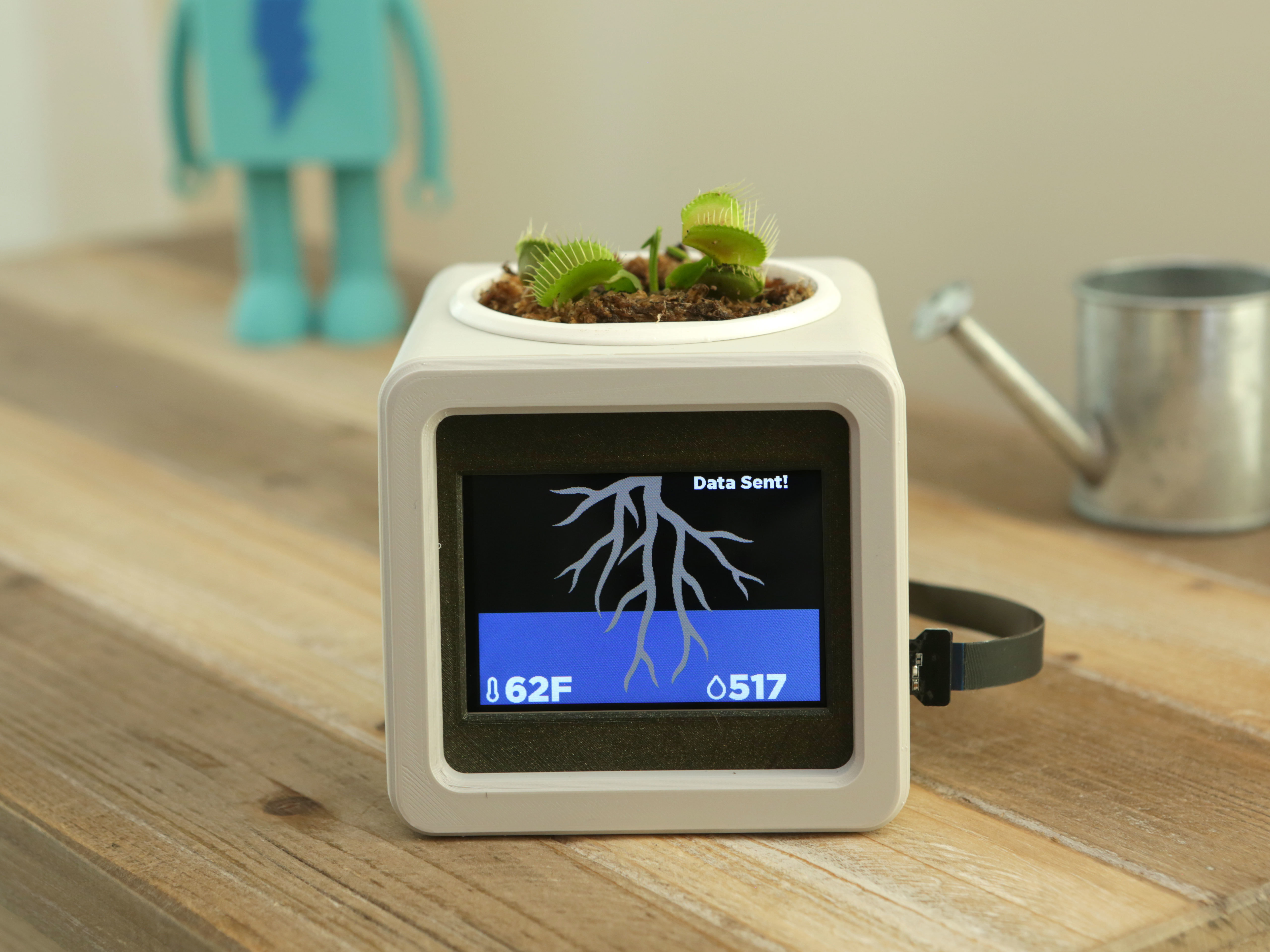 Free STL file Smart IOT Pet Planter 🪴・3D printable model to download・Cults