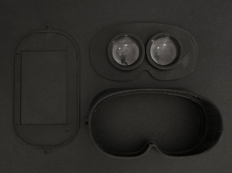 Free STL file 3D Printed Wearable Video Goggles・3D printer model to ...