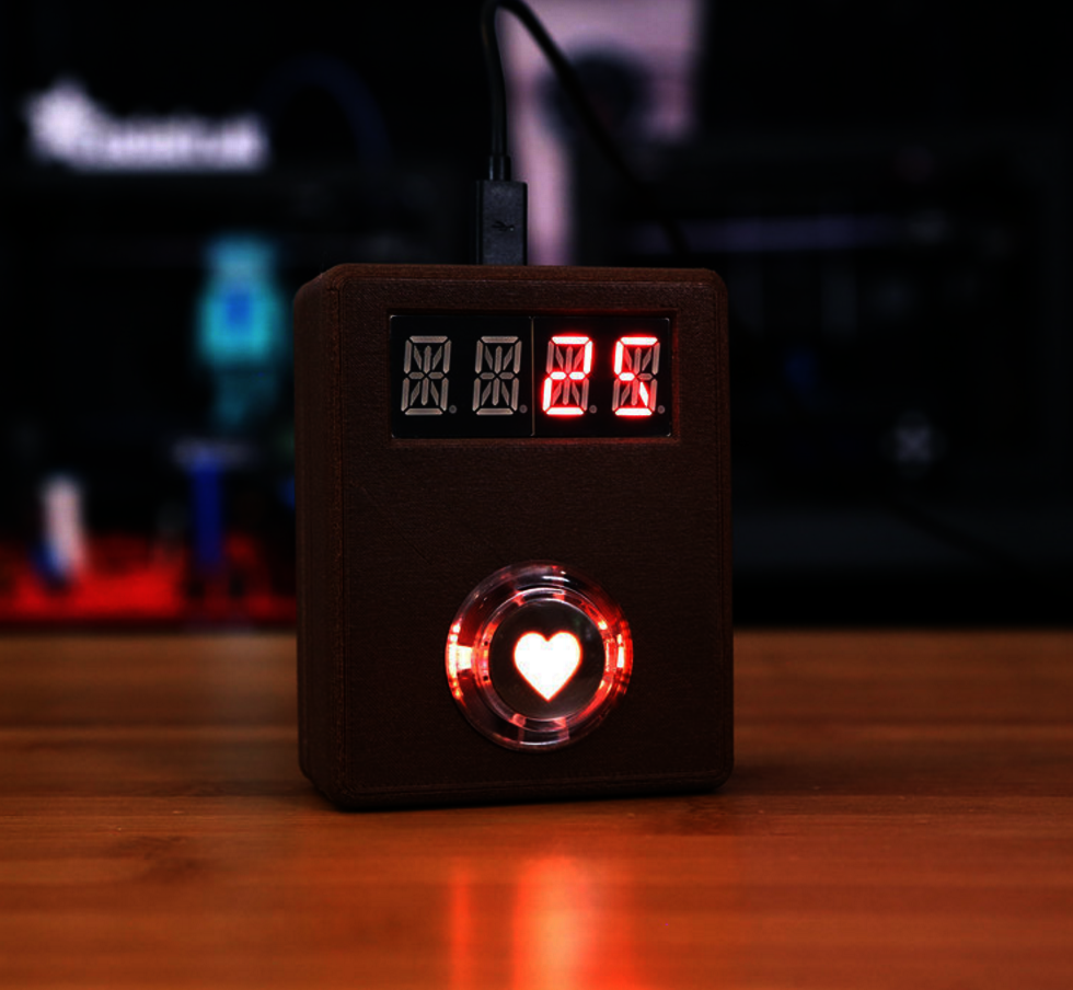 Бесплатный STL файл DIY Reaction Button・Модель 3D-принтера для ...