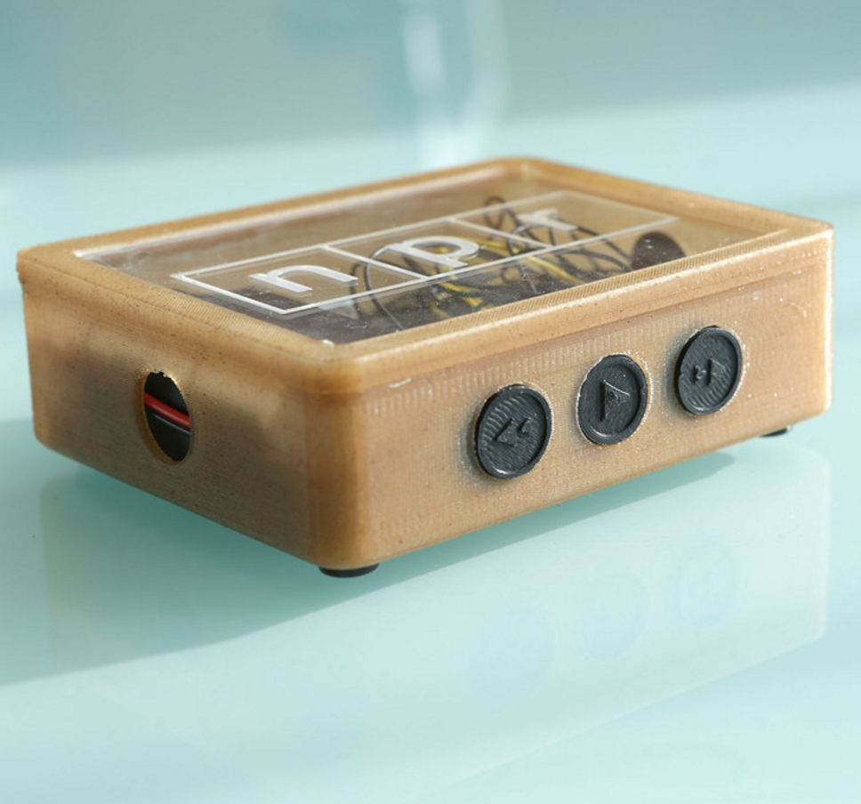 Free STL file Raspberry Pi Zero NPR One Radio・3D print model to download・Cults